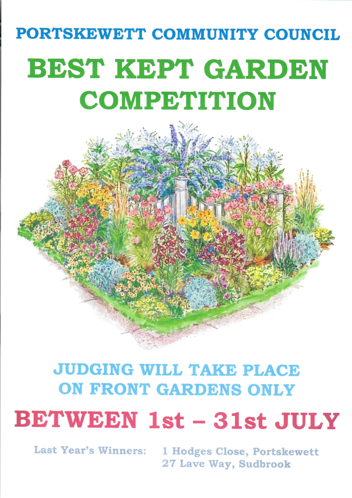 2025 BEST KEPT GARDEN COMPETITION | Portskewett Community Council